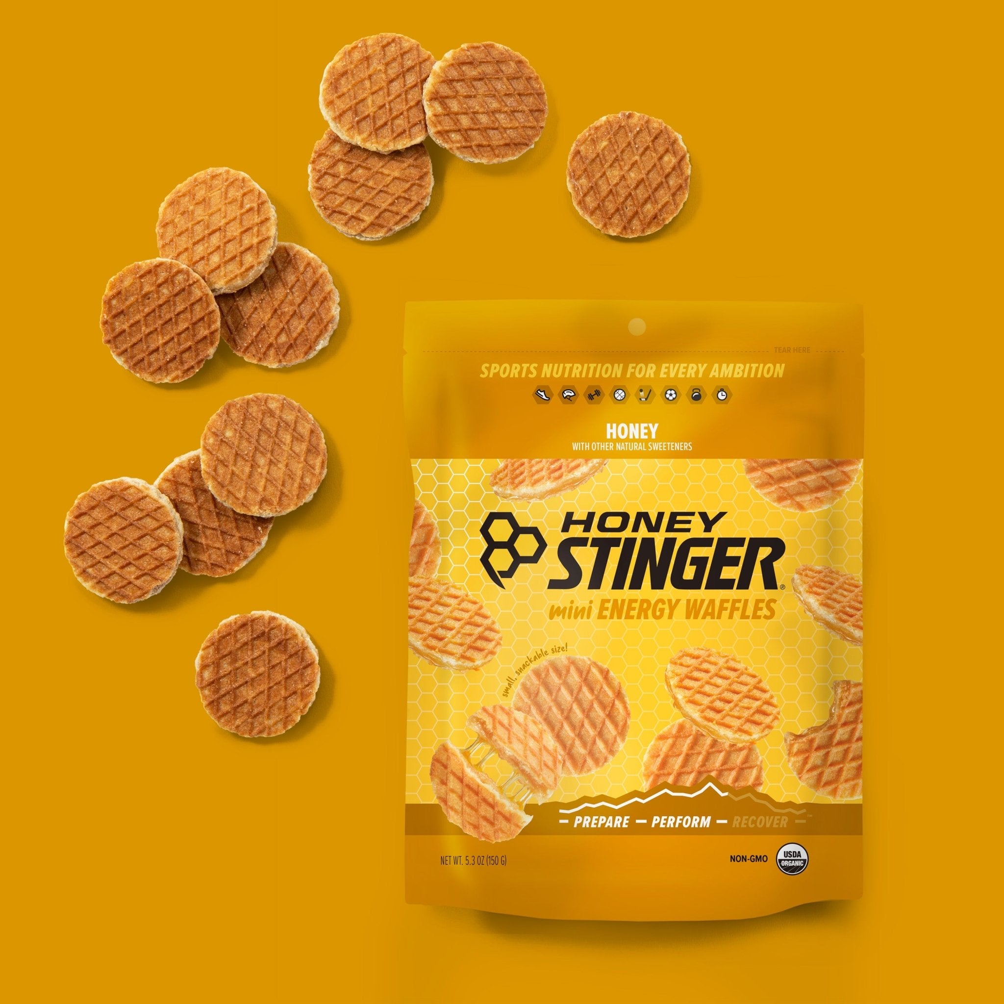 Honey Mini Waffles | Honey Stinger