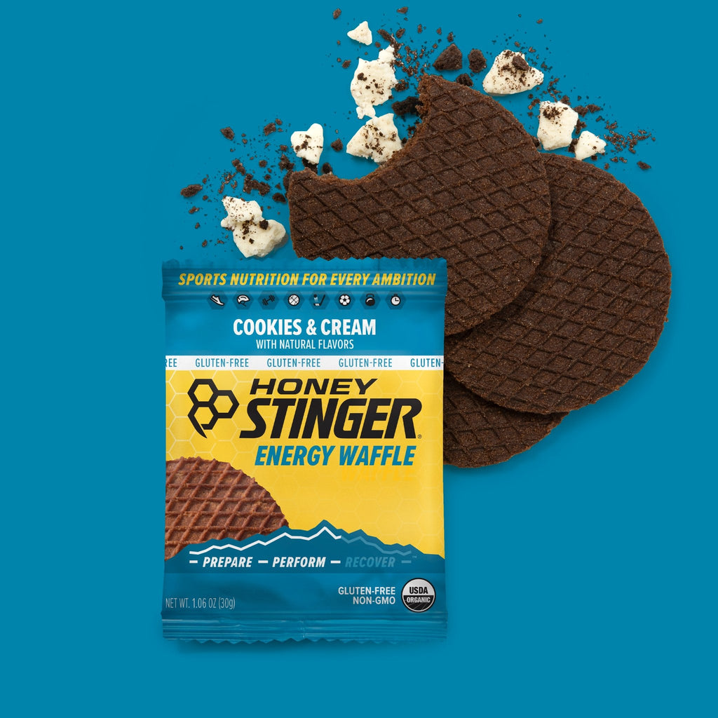 Cookies & Cream Waffle | Box of 16 | Honey Stinger